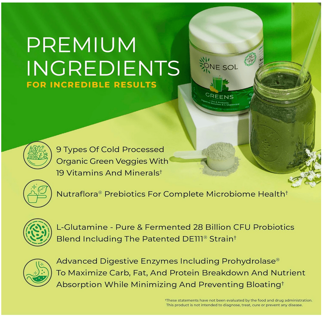 One Sol Greens Review | VitalHealthSpot